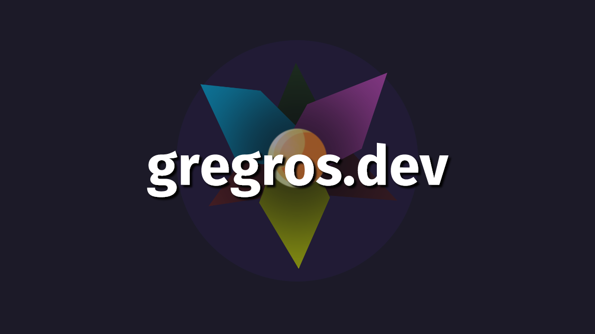 gregros.dev